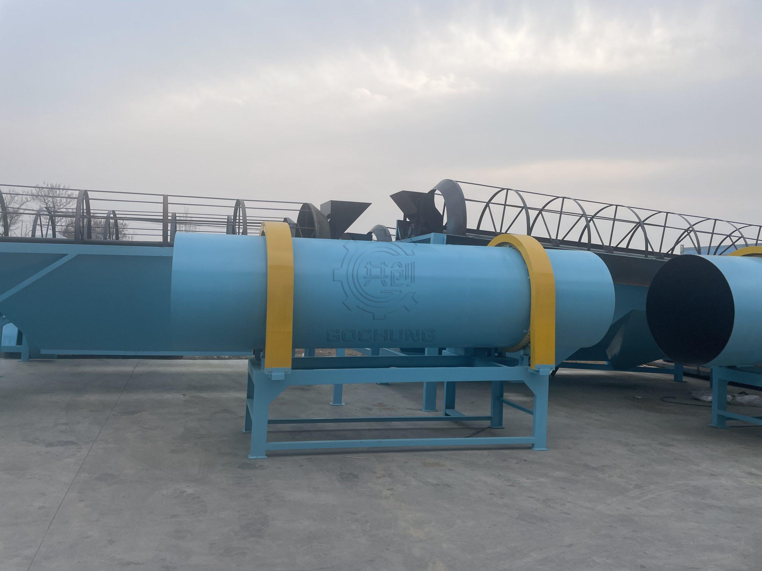 Fertilizer coating machine shipped to Indonesia - Organic fertilizer ...