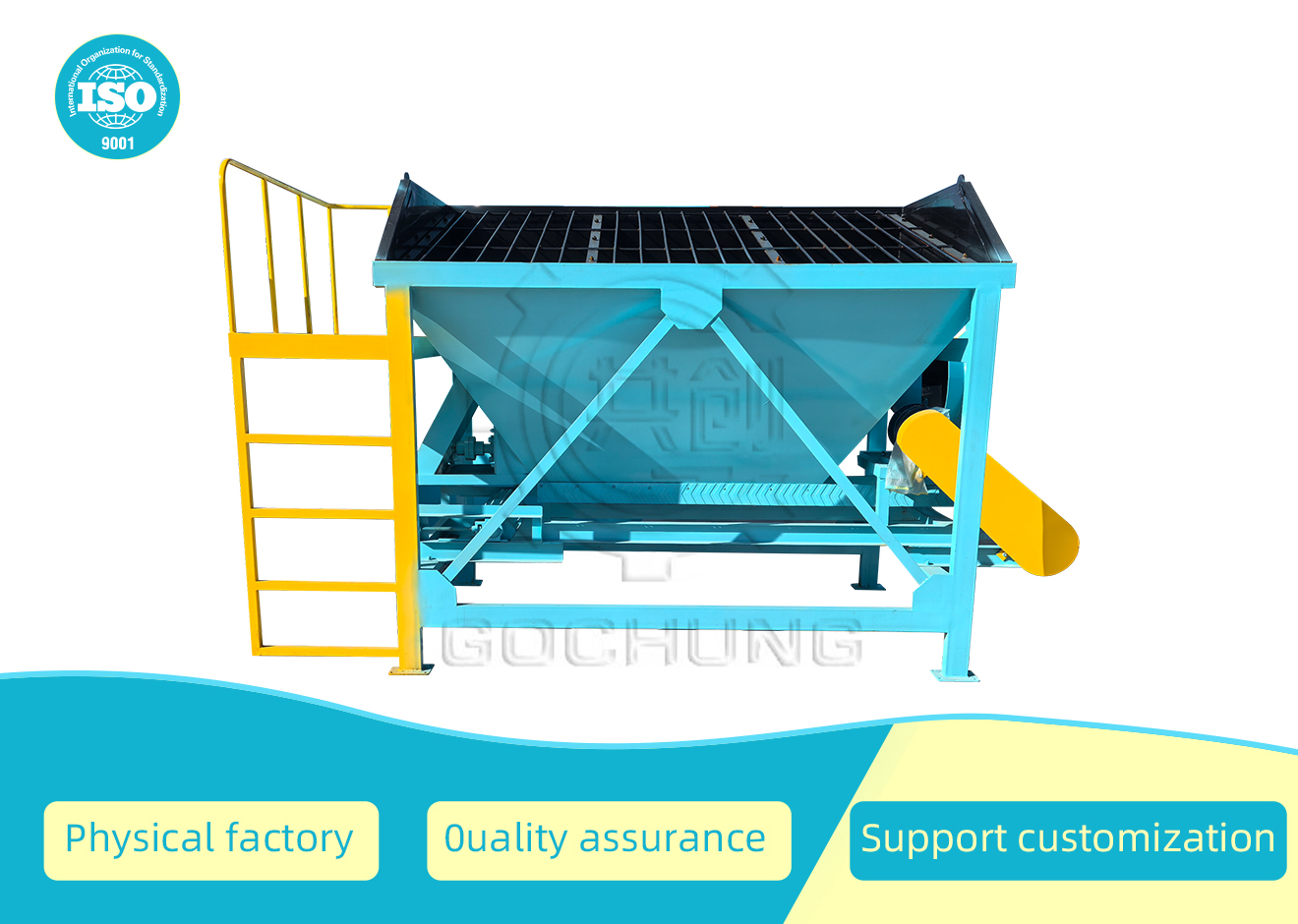 Loader Feeding Hopper - Organic fertilizer production line - compound ...