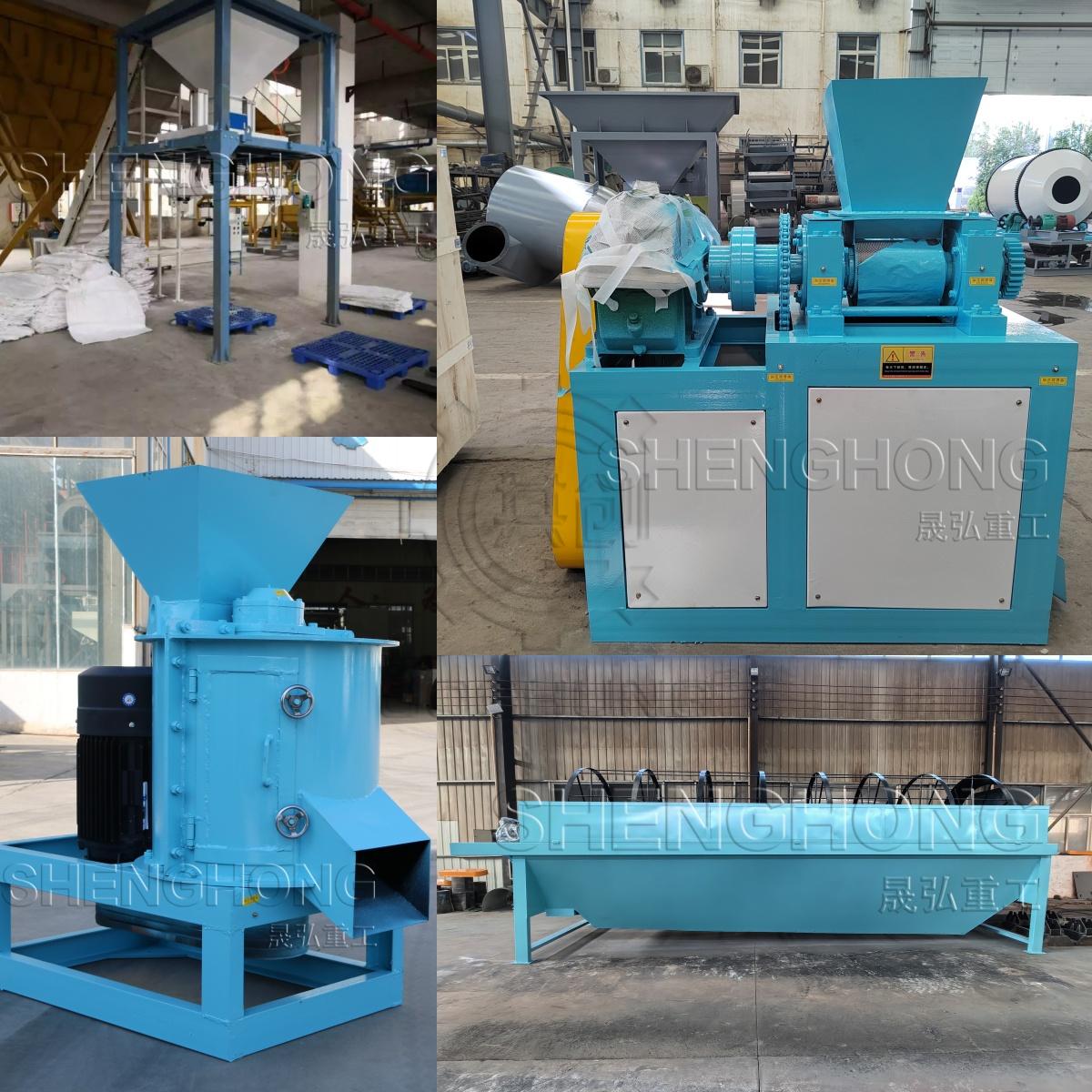 NPK fertilizer production line using roller extrusion granulator ...