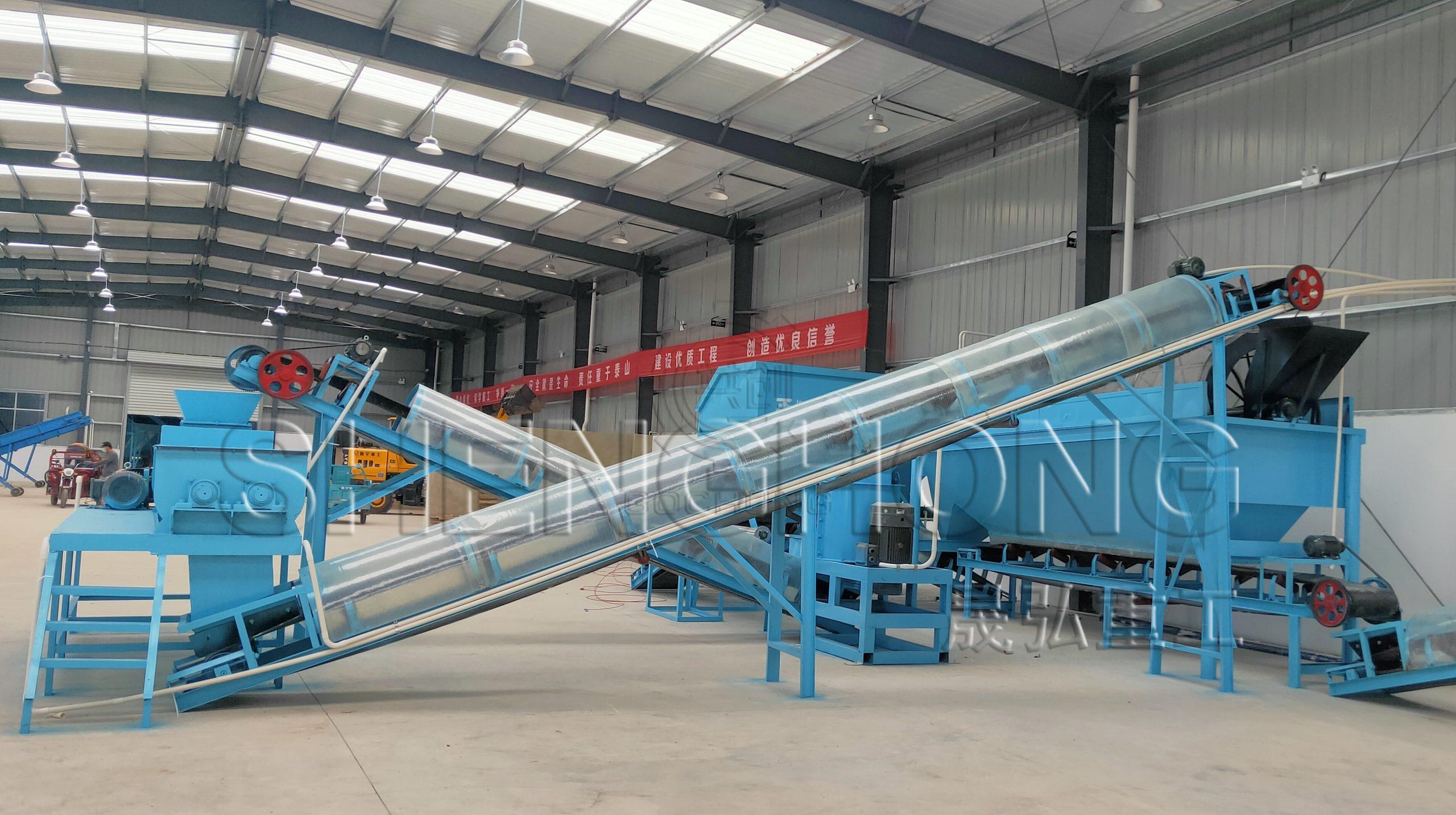 15TPH Organic Fertilizer Powder Production Line to Saudi Arabia - SHENG ...