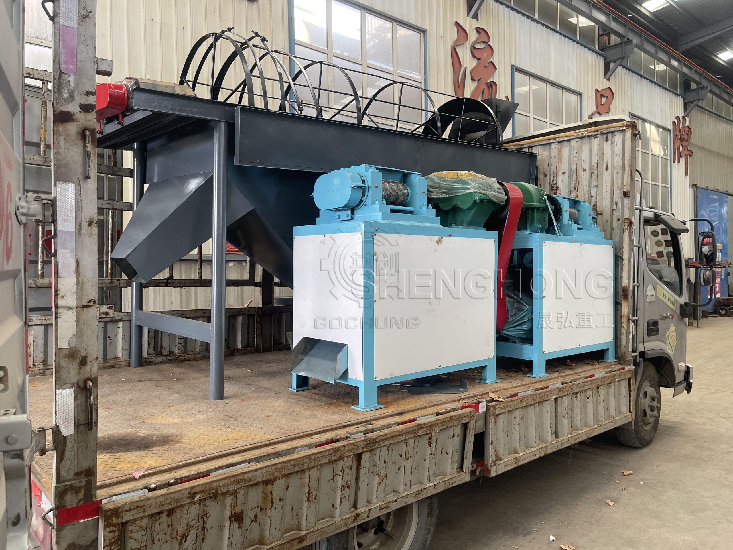 20 tph double roller NPK fertilizer production line to Nigeria - SHENG HONG