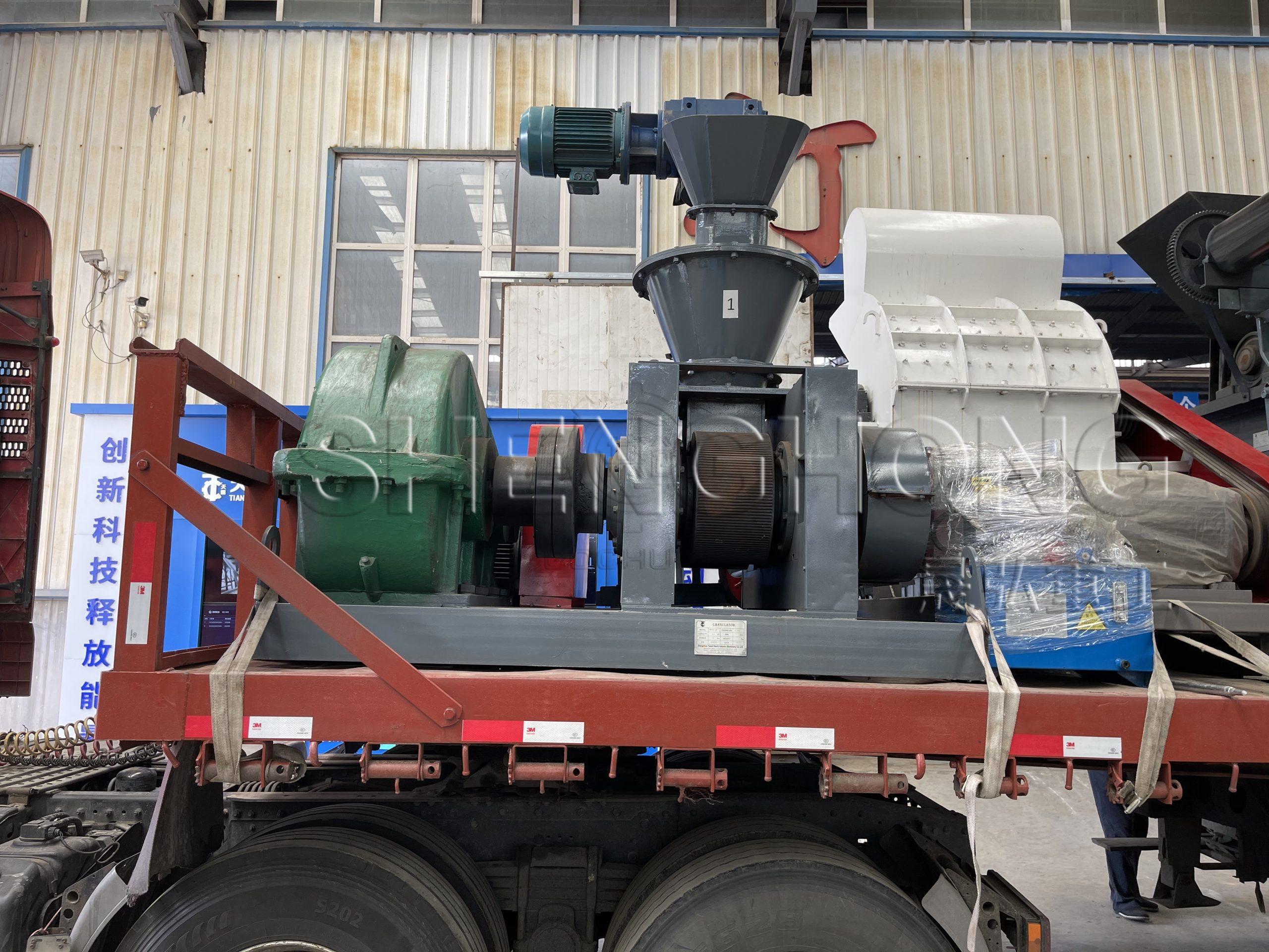 Potash fertilizer granulation production line shipped to Paraguay ...