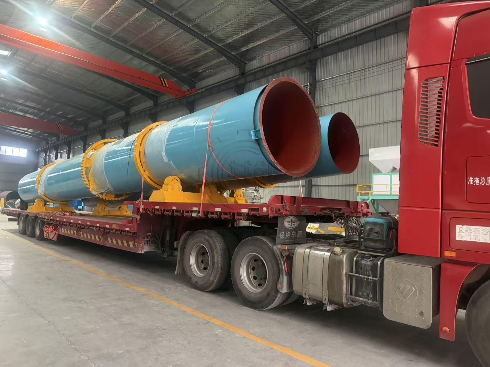 Fertilizer granule dryer successfully shipped to Cambodia, supporting ...